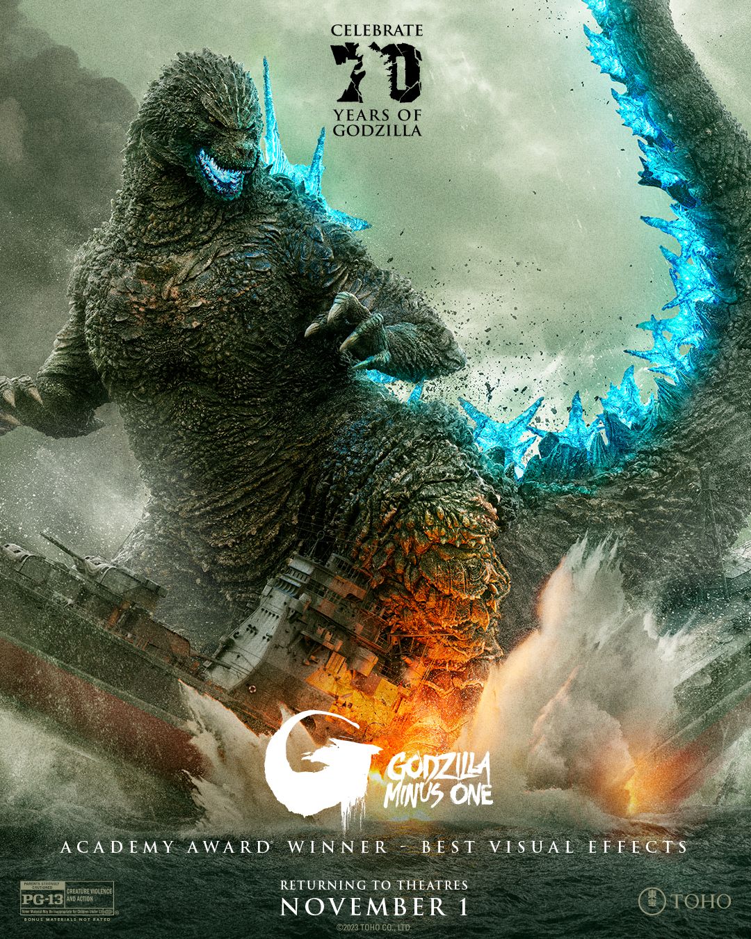 Godzilla’s 70th Anniversary ‘Godzilla Minus One’ Re-Release Screening ...
